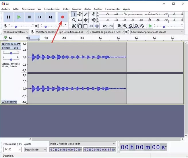 Audacity Ηχογραφήστε τη φωνή σας 03