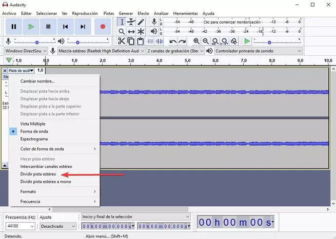 Audacity καραόκε 00