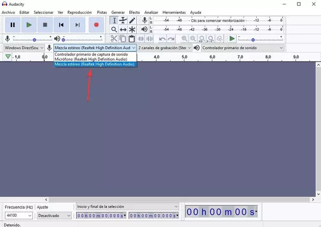 錄音揚聲器 Audacity 02