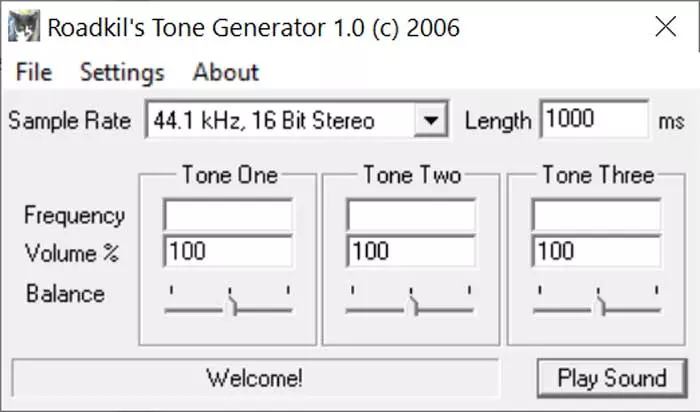 Roadkils Tone Generator