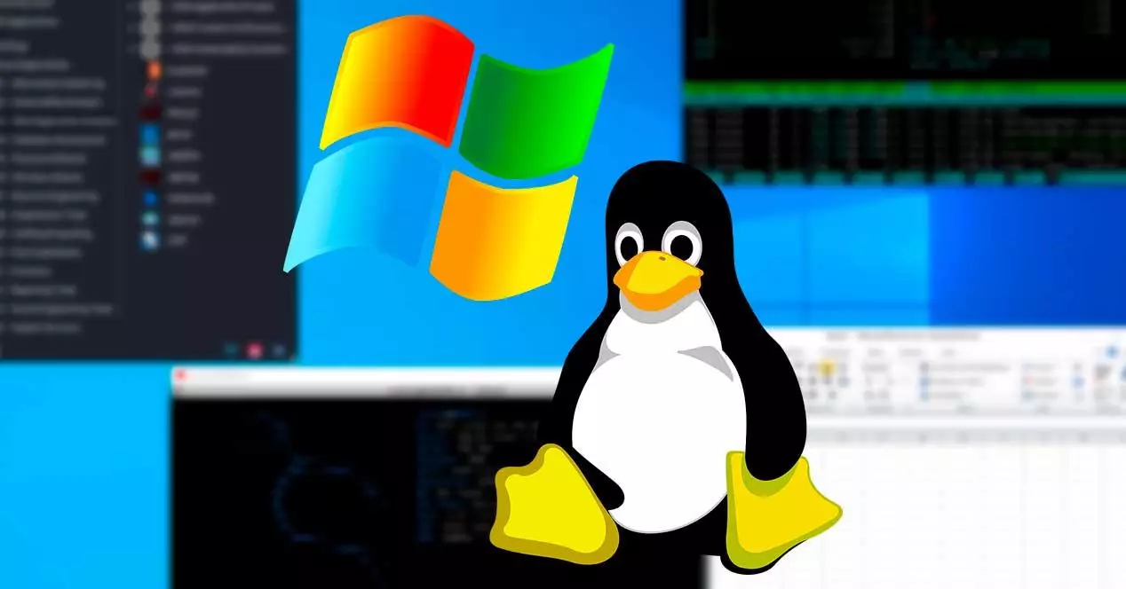 Linux a Windows ynghyd â Kali