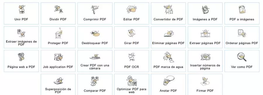 Tiešsaistes PDF rīki