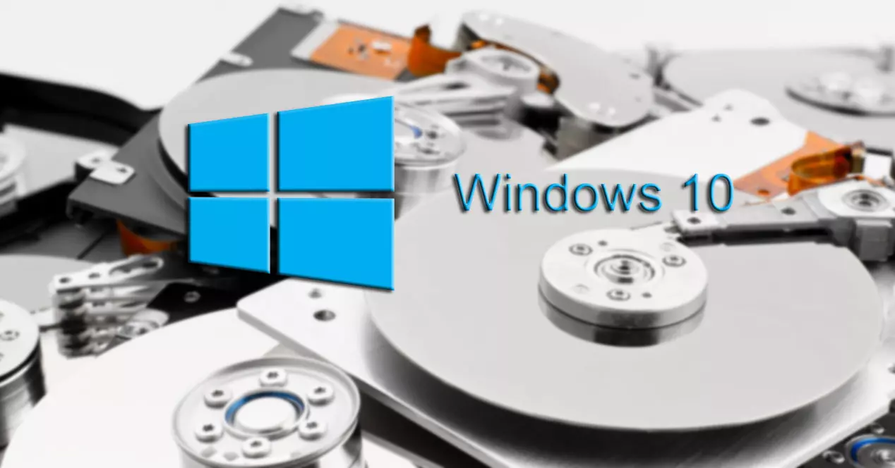 Windows 10 kietasis diskas