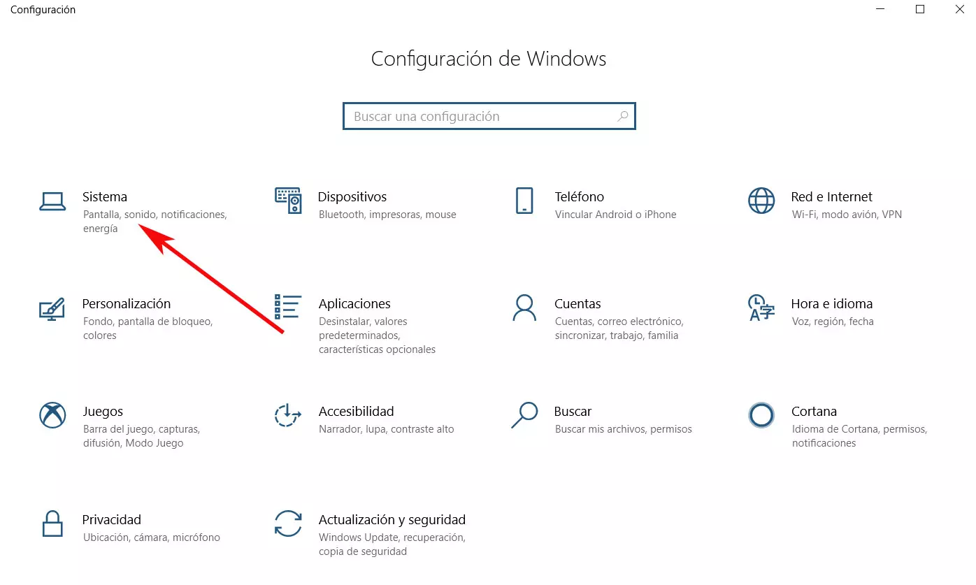 Windows 10 konfigirasyon