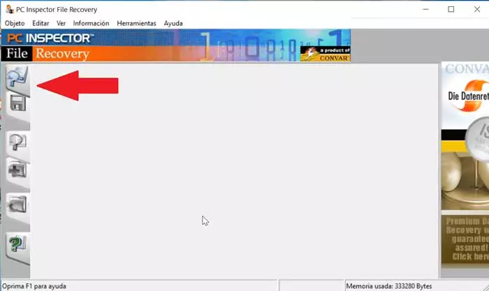 Comhéadan Aisghabháil Comhad Cigire PC