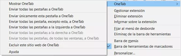 One Tab Chrome