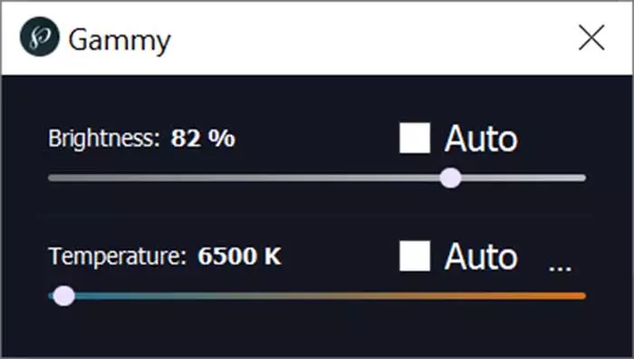 Gammy temperaturalternativ