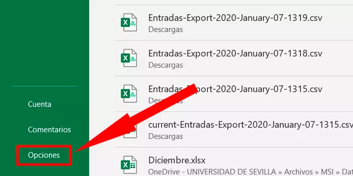 Második lépés annak megakadályozására, hogy az Excel a cellákat változtassa az Enter lenyomásakor.