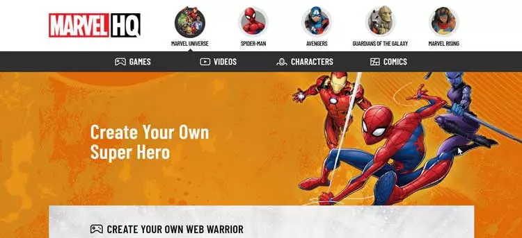 Marvel tạo ra của riêng bạn