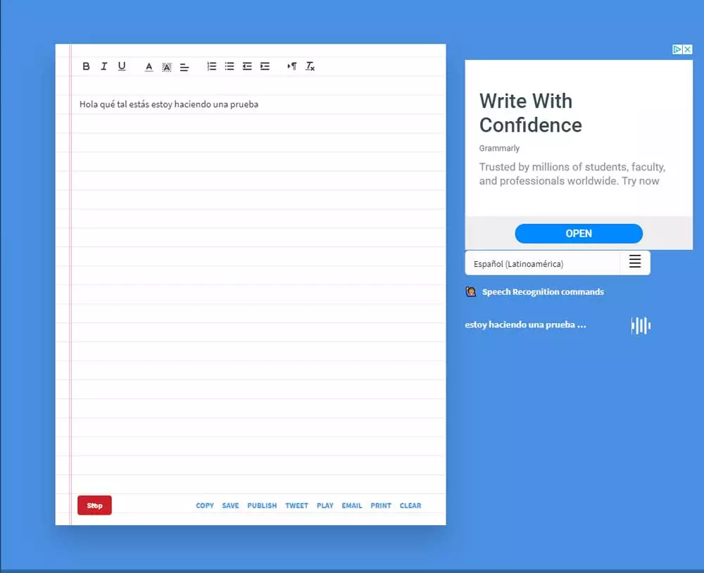 Dictation IO transcriber online