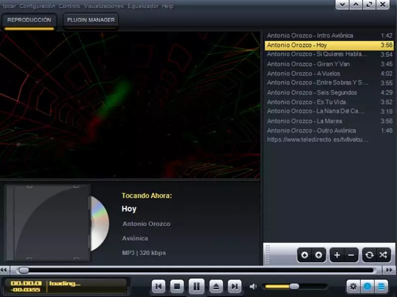 Kantaris Media Player reprodukuje audio