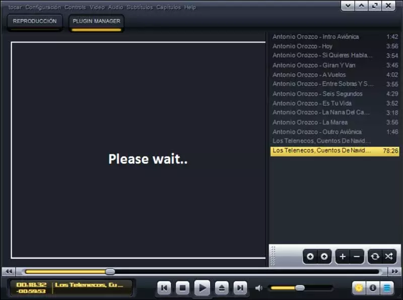 Kantaris Media Player load plugins