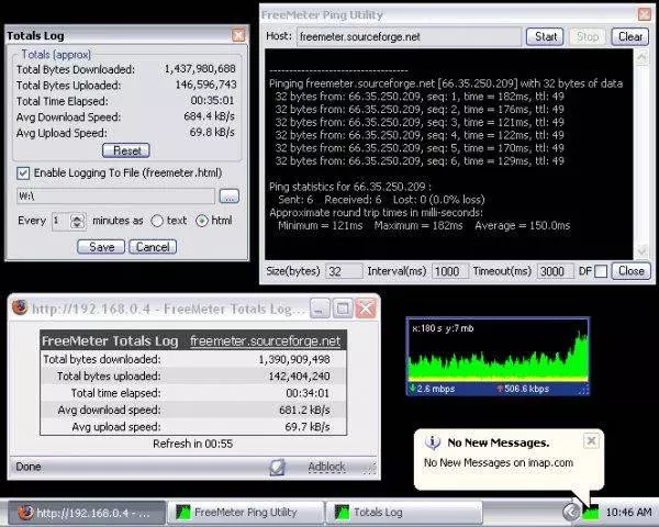 FreeMeter interface tsara