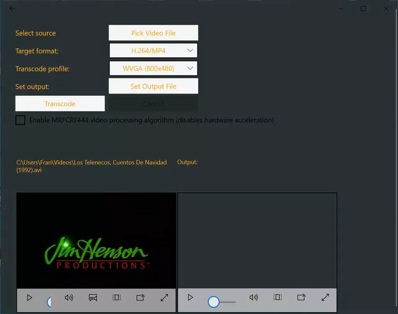 XPlayer video konvertilo