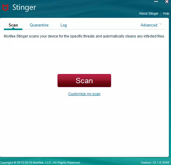 mcafee stinger