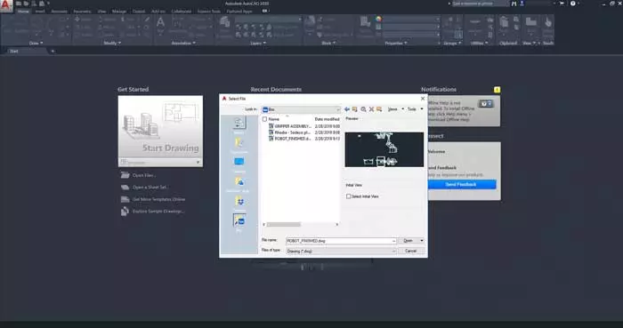 AutoCAD שטיצט וואָלקן סטאָרידזש