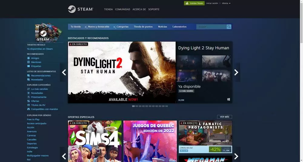 PC-játékok boltja – Steam