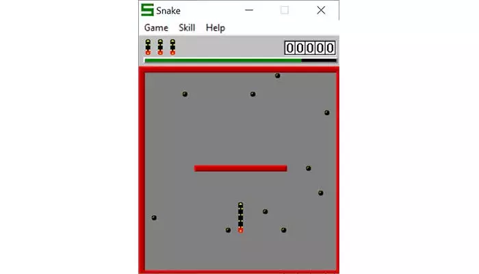 ヘビの古典的なゲーム