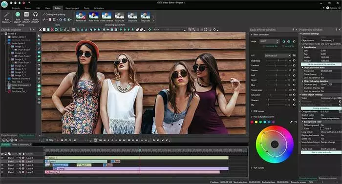 Video Editor VSDC Gratis Video Editor