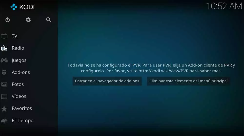 kodi Interface