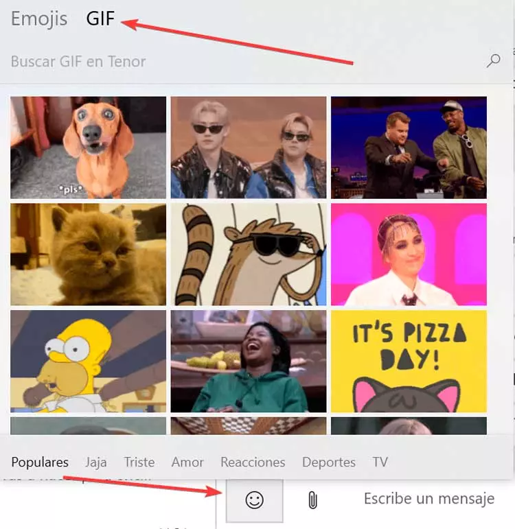 WhatsApp ડેસ્કટોપ GIF