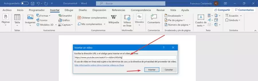 word embed video na spletu