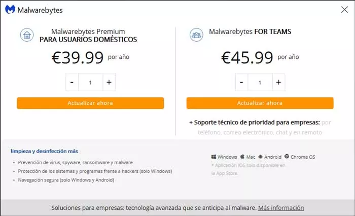 Malwarebytes Anti-Ransomware cenas