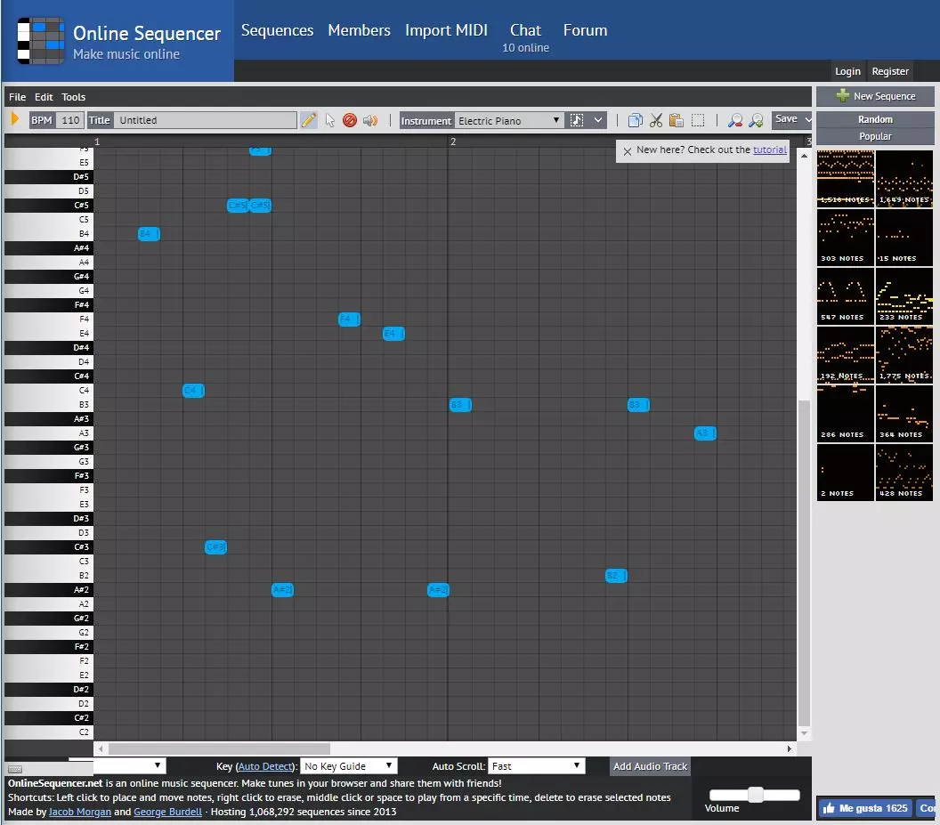 ონლაინ Sequencer