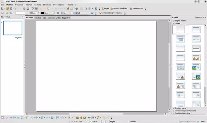 Strumenti per fare presentazioni con Apache OpenOffice