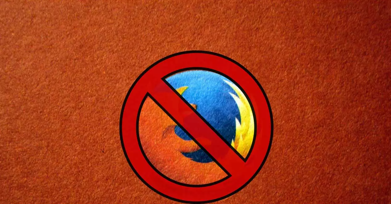 bloccare Firefox