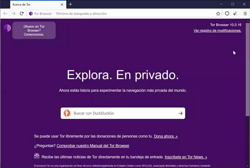 Prenosný prehliadač Tor Browser