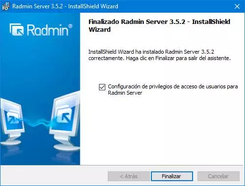 Install Radmin Server - 5