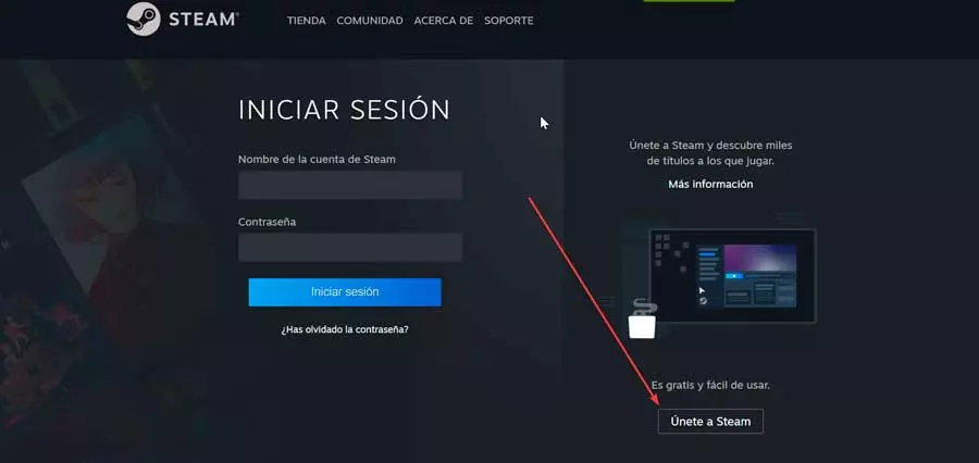 Darapọ mọ Steam