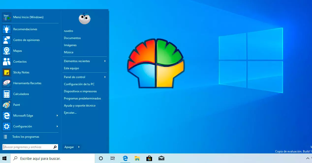 Otvorite klasični izbornik Start sustava Windows 10