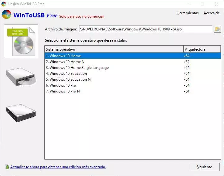 WinToUSB - Windows Editions