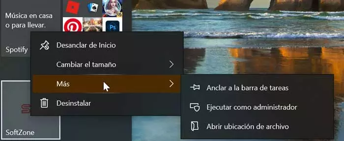 Chrome icon pinned to Start menu
