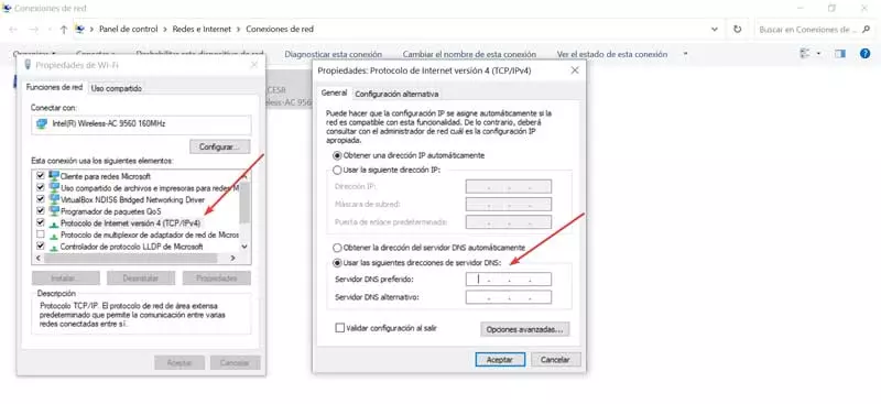 Promijenite DNS Windows 10