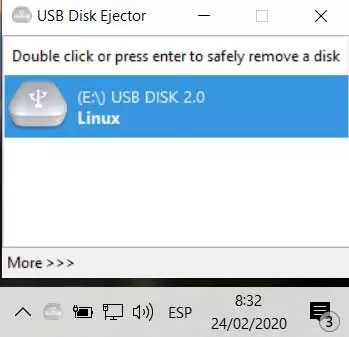 USB 디스크 이젝터 인터페이스
