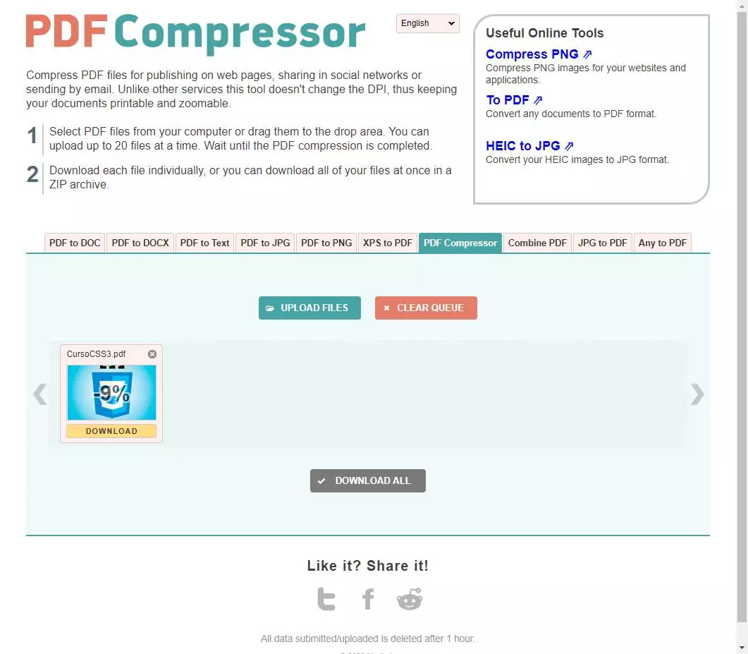 PDF-kompressor