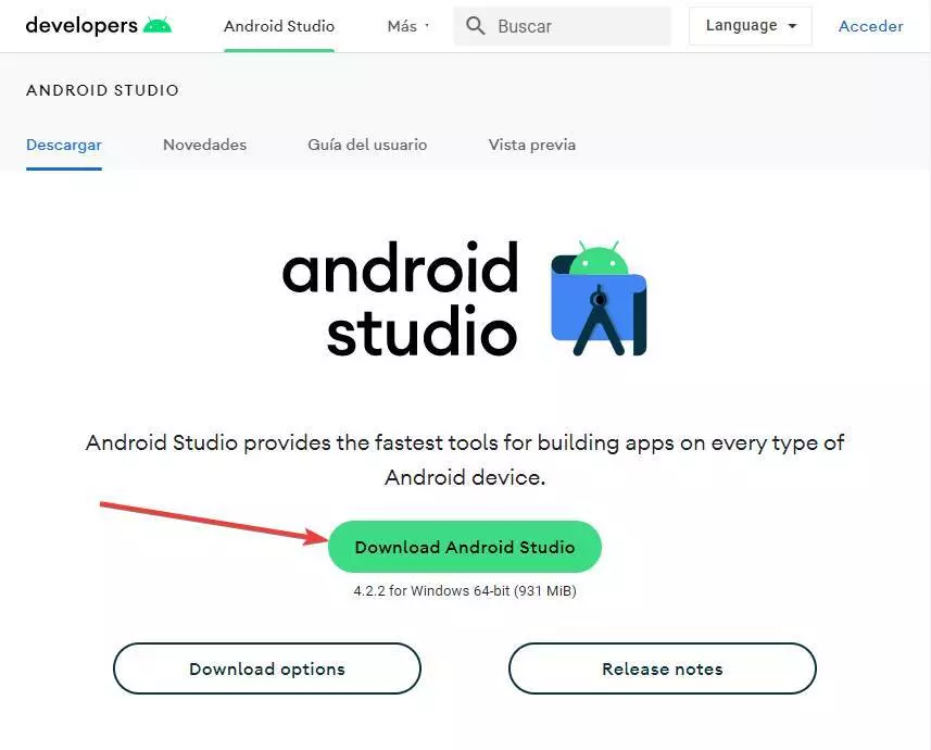 ดาวน์โหลด ติดตั้ง Android Studio - 1