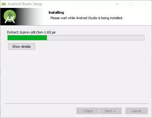 ดาวน์โหลด ติดตั้ง Android Studio - 7