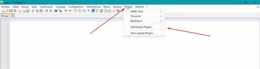 Notepad ++ Quản lý các plugin