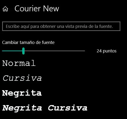 Courier Novo
