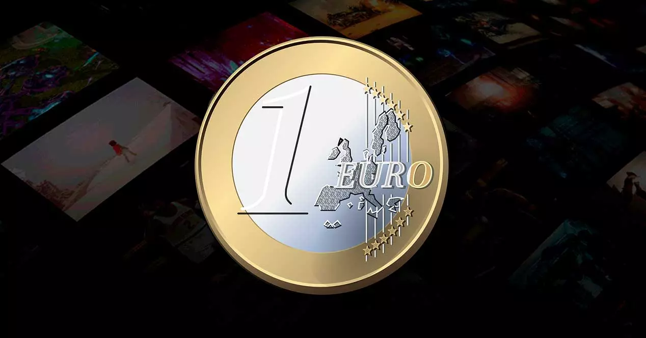 mängupilet 1 euro