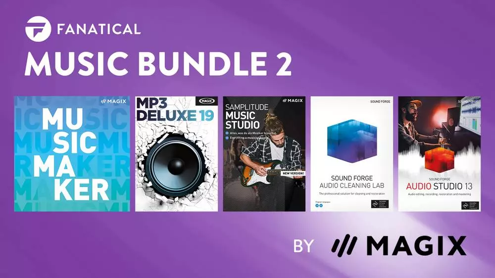 Music Bundle 2 dening MAGIX