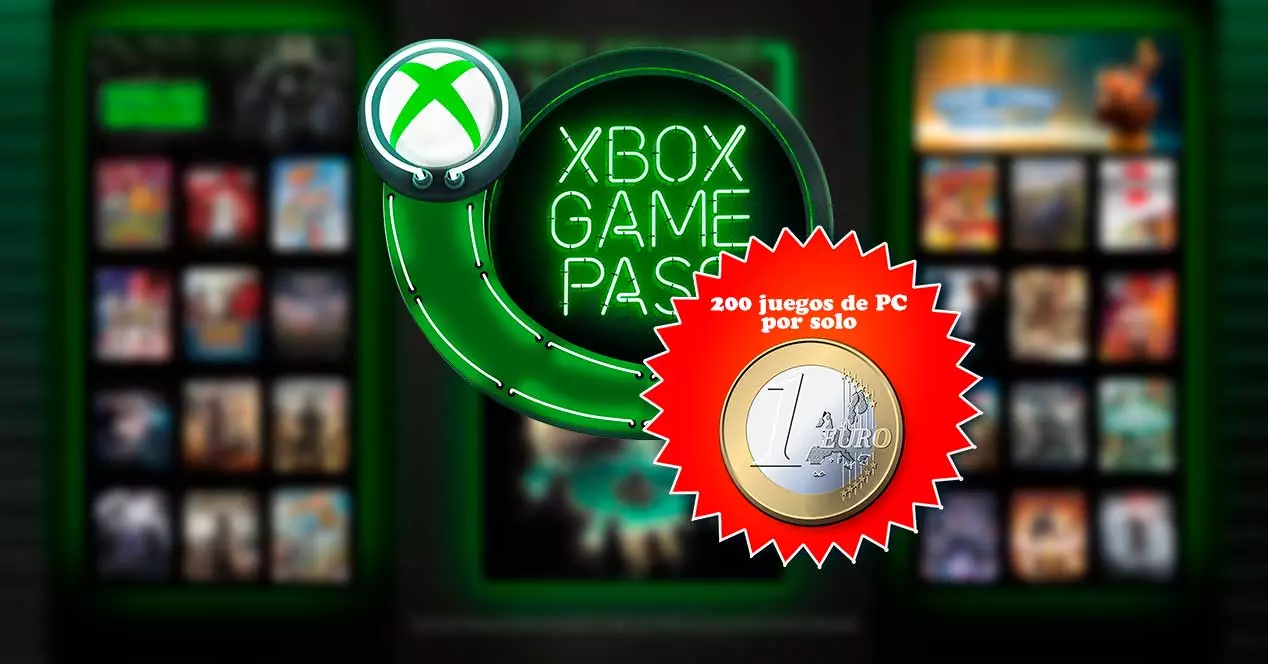 پيش ڪريو 1 يورو Xbox Game Pass