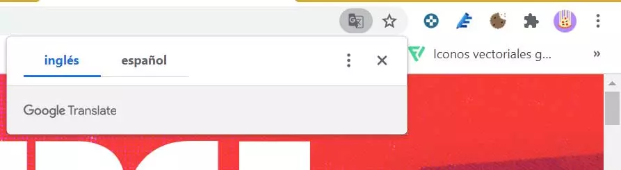 chrome google tradukilo