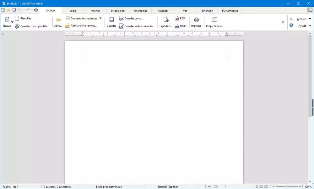 LibreOffice Office megjelenéssel 1