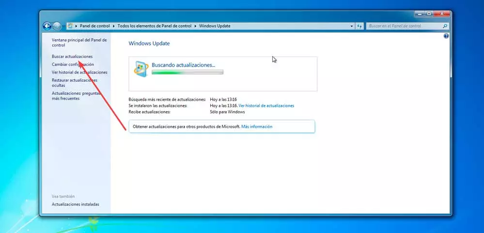 Windows 7 मा अद्यावधिकहरूको लागि जाँच गर्नुहोस्