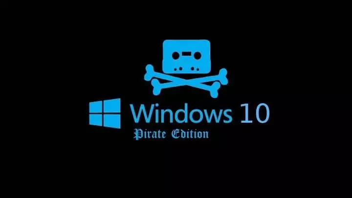 Windows 10 édisi bajak laut